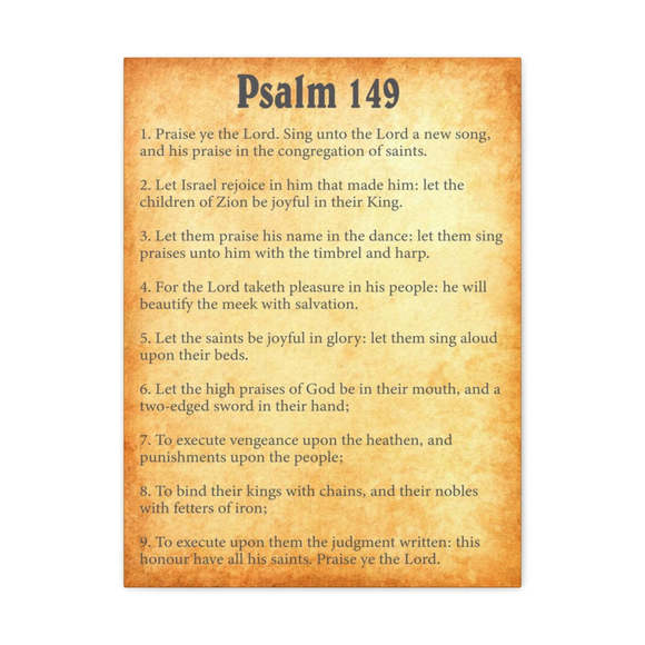 Express Your Love Gifts | Art | Scripture Sign Psalm 49 Chapter Gold Bible Canvas Christian Wall ...